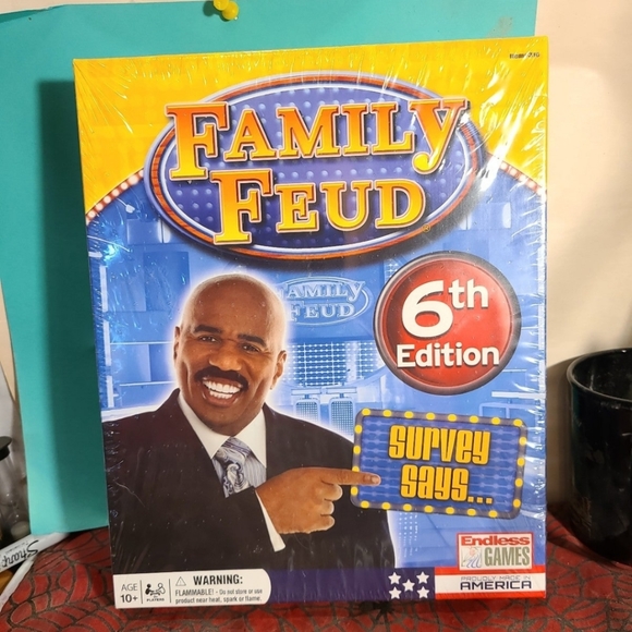 Toys | Family Feud 6th Home Edition Board Game Survey Says Steve Harvey ...